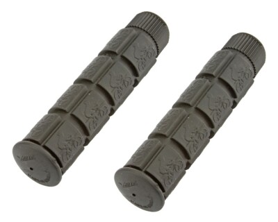 ALTALINE 120MM LONG BLOCK STYLE BICYCLE PVC TRACK GRIPS BLACK. | eBay