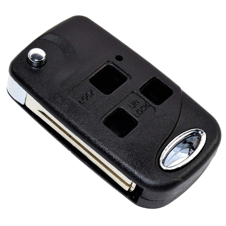 Modified Folding Key Remote Case for Lexus LS400 LS430 SC300 SC400 ...