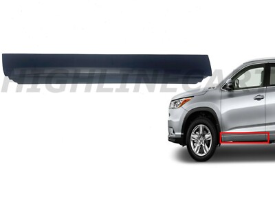 For 2014-2019 Toyota Highlander Left Front Door Trim Rocker Molding ...
