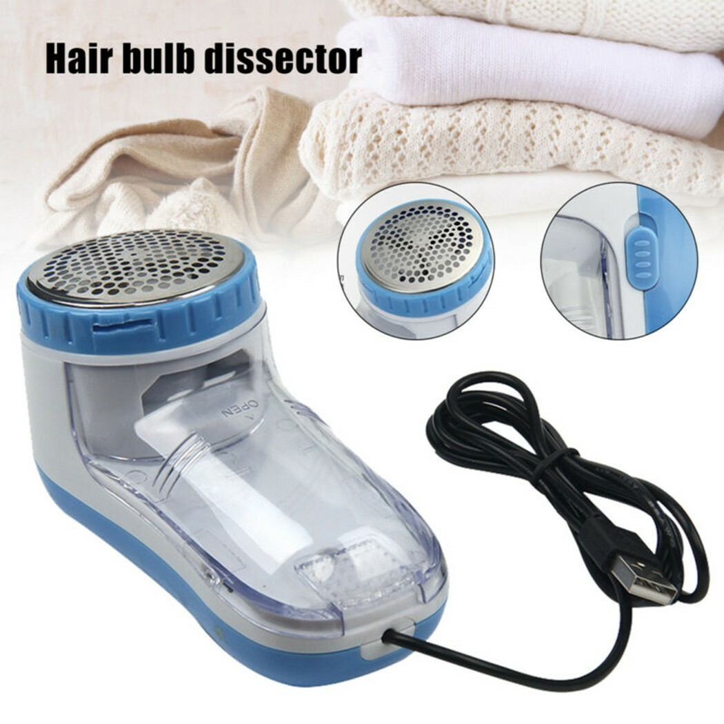USB Rechargeable Fabric Shaver, Electric Defuzzer Lint Remover For ...