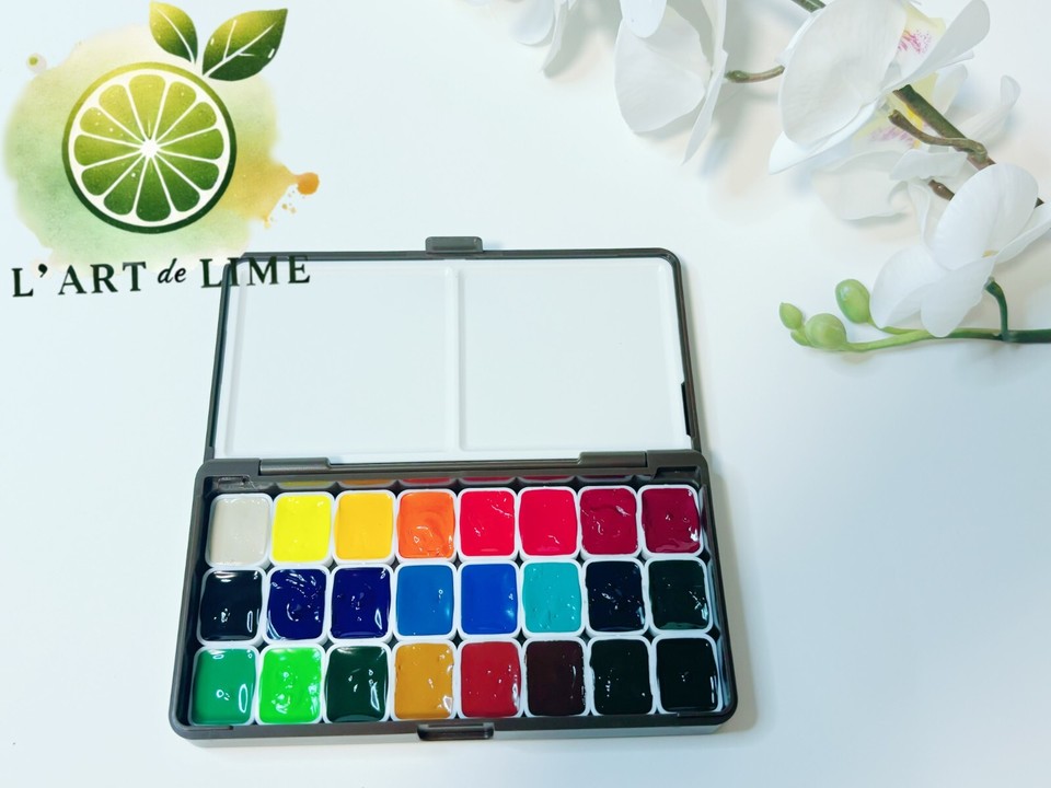 DANIEL SMITH 24 Colors Watercolor Paint - Repackaged Trial Set 1ml | eBay