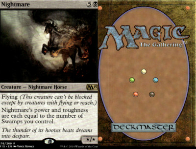 Magic the Gathering -MTG-Nightmare | eBay
