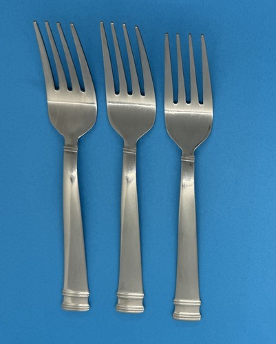 3 x FARBERWARE SIMPICITY GLOSSY STAINLESS FLATWARE BANDS TIP & HEEL ...