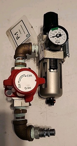 SMC AW30-03G AND VHS40-04 Pneumatic Air Assembly - Free Shipping | eBay