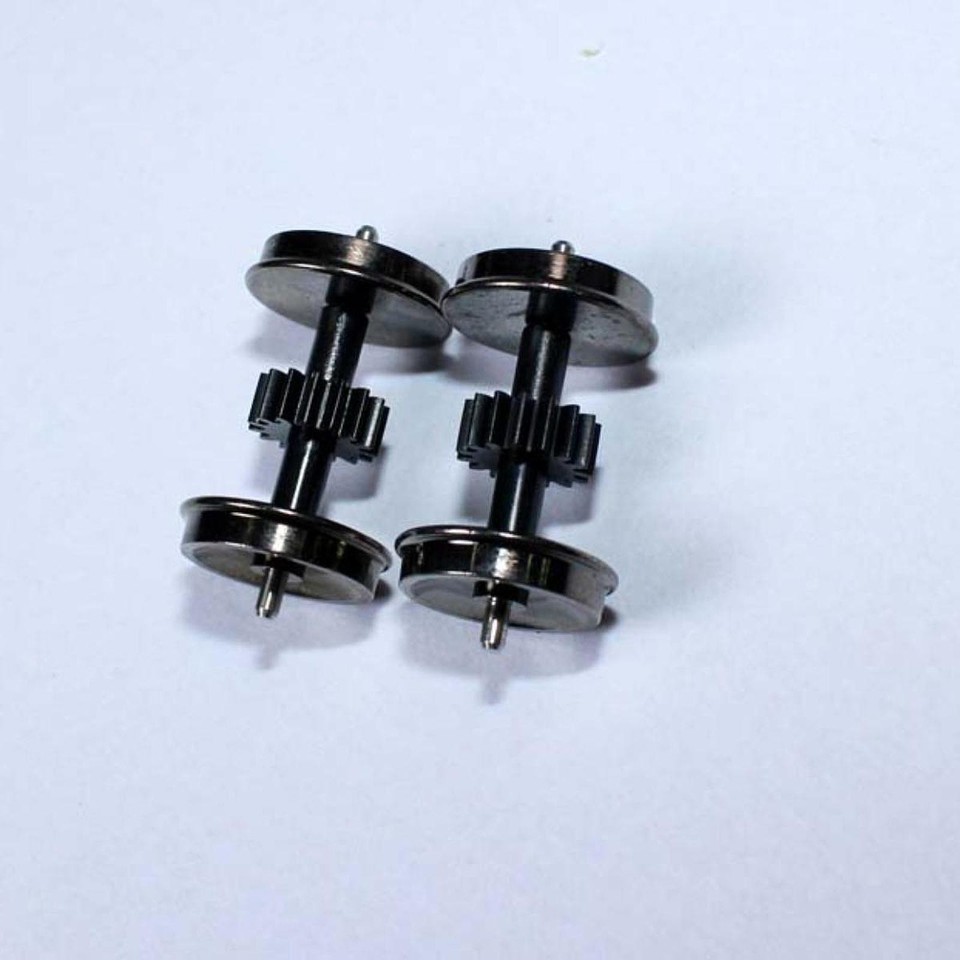 2Pcs HO Scale Wheels Modified with Gear | eBay