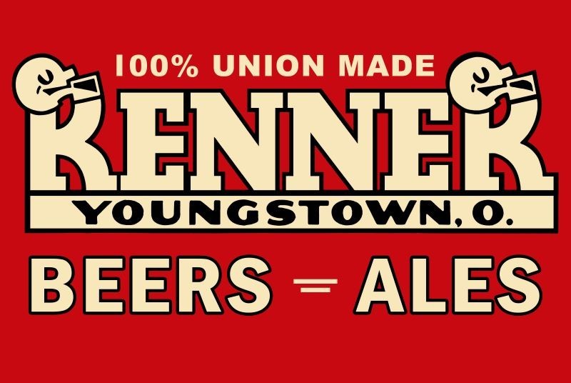 Renner Union Made Beer, Youngstown, OhiO NEW Sign-16x24" USA STEEL XL ...