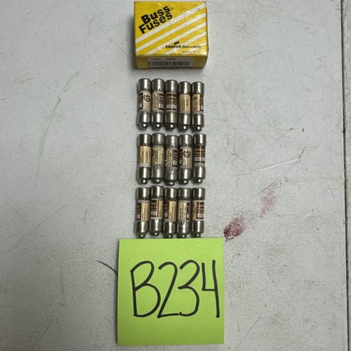 KTK-R-2 KTKR2 2A 600V Bussmann Limitron Fast Acting Fuse, Lot Of 15 ...