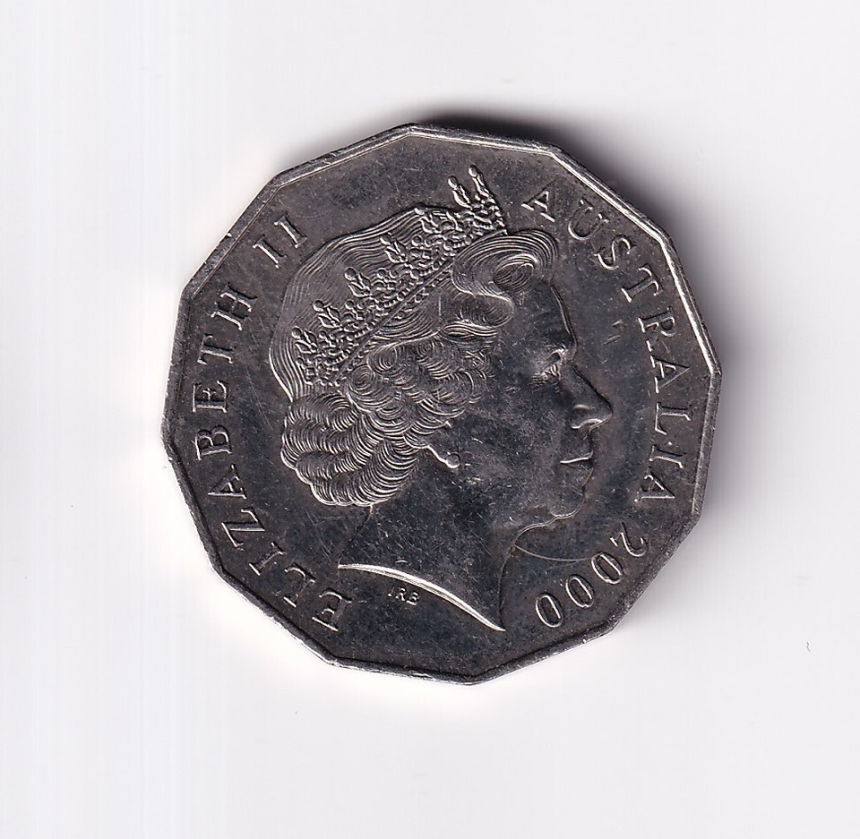 AUSTRALIAN: 2000 50 CENT MILLENNIUM CIRCULATED COIN - SHINY #HM492 | eBay