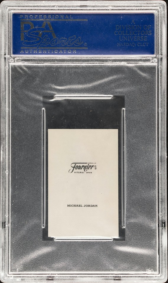 1988 Fournier Michael Jordan Estrellas Stickers #5 PSA 9 | eBay