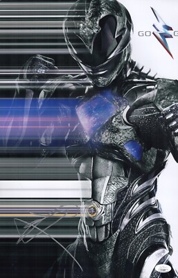 LUDI LIN Signed POWER RANGERS 11X17 Black Ranger Autograph JSA COA Cert ...