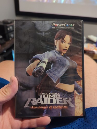 PC-CD rom game Power Color 2003 Tomb Raider Angel of Darkness 2 disk ...