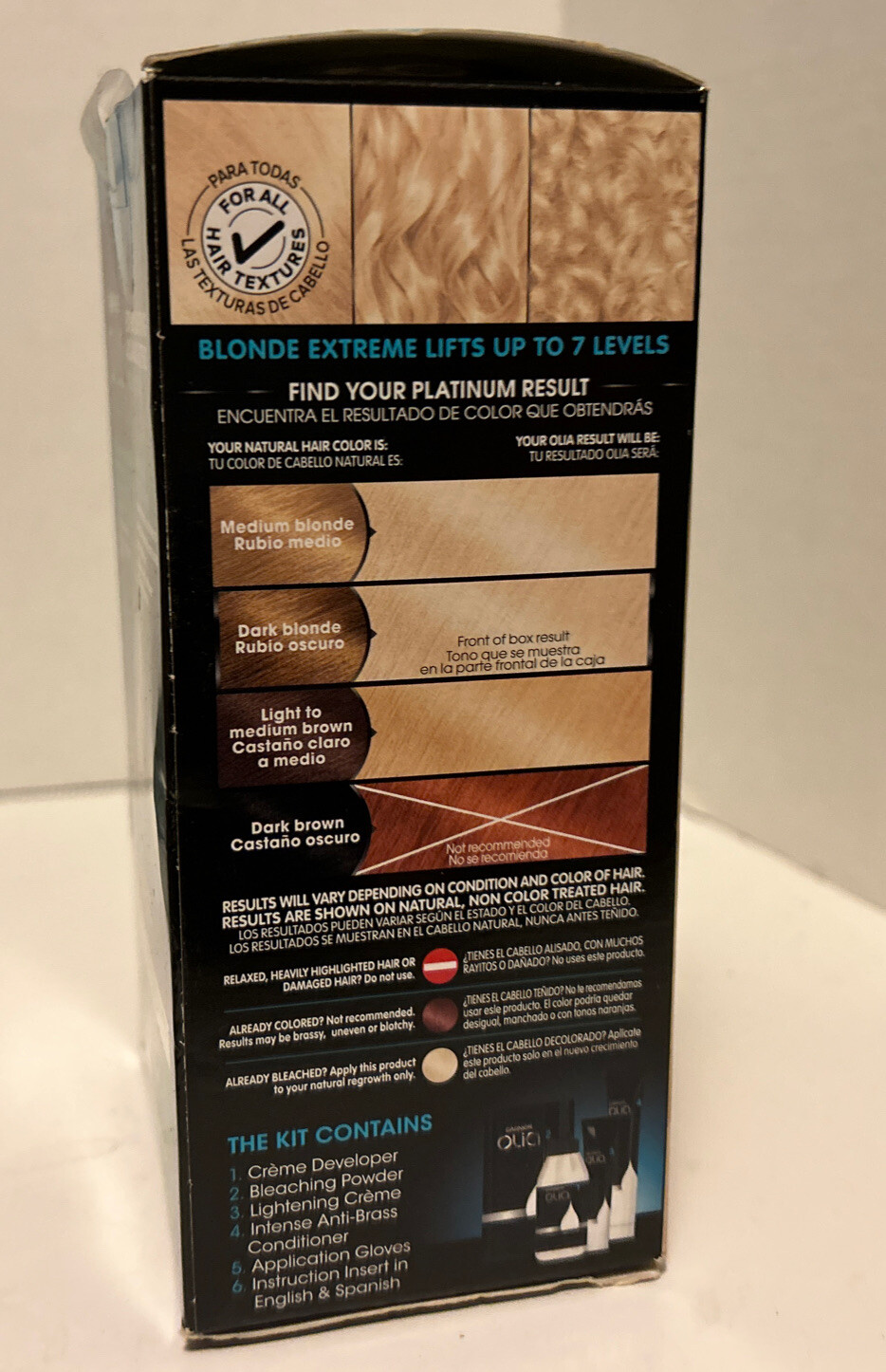 Garnier Olia Bleached Blonde Extreme Hair Color Kit for sale online | eBay