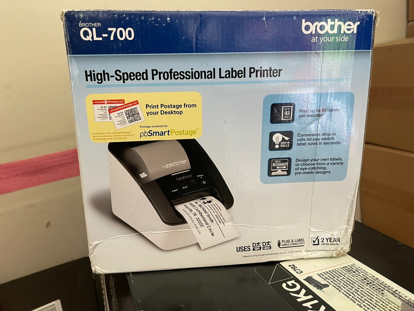 Brother QL-700 Label Thermal Printer for sale online | eBay