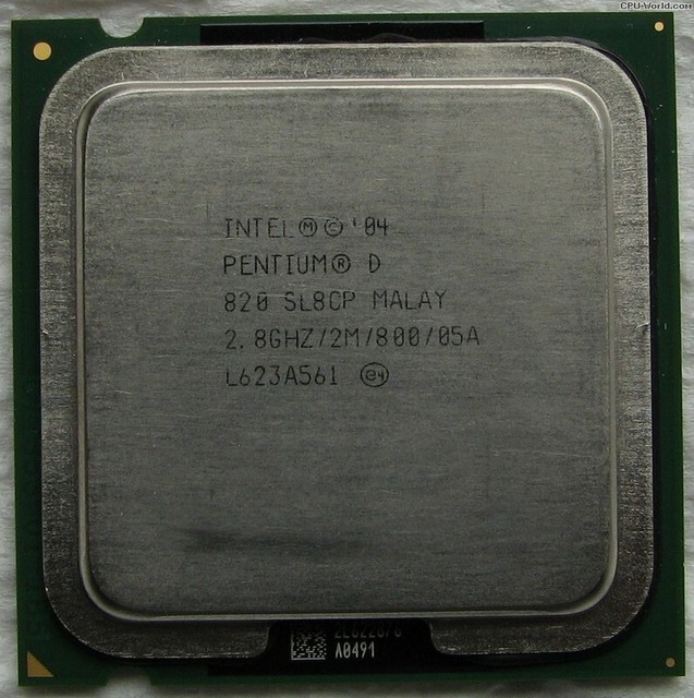 Intel® Pentium® D Processor 820 - 2M Cache, 2.80 GHz, 800 MHz FSB | eBay