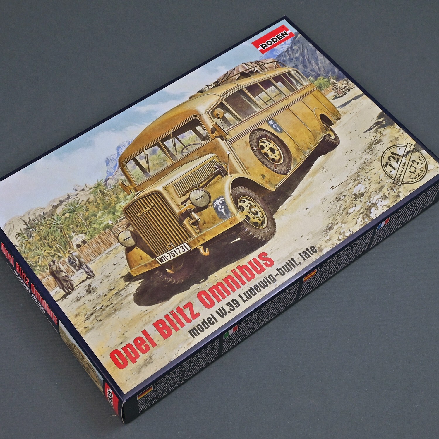 1/72 RODEN RD-721 Opel Blitz bus model W.39 Ludewig (late) | eBay