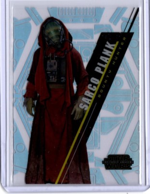 2016 Topps Star Wars High Tek #SW-109 Sarco Plank Pattern 1 Form 2 Card ...
