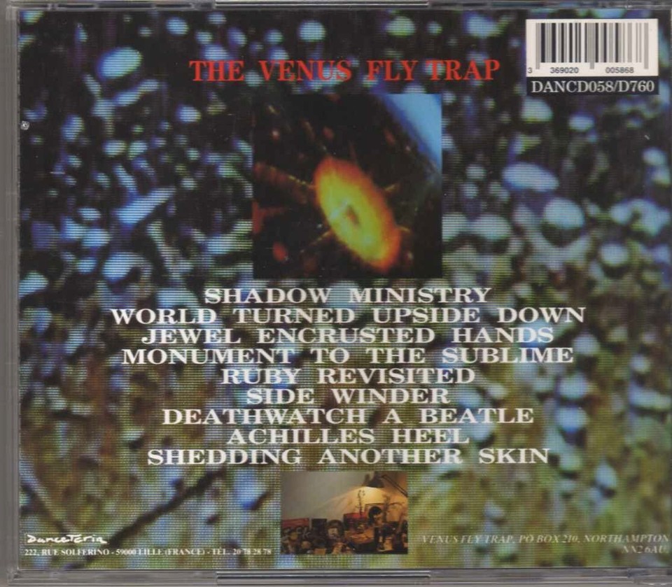 Venus Fly Trap - Pandoras Box - CD Album - 1991 - Art Rock New Wave ...