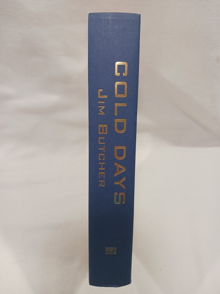 Cold Days Jim Butcher The Dresden Files First Edition 1st Printing ...