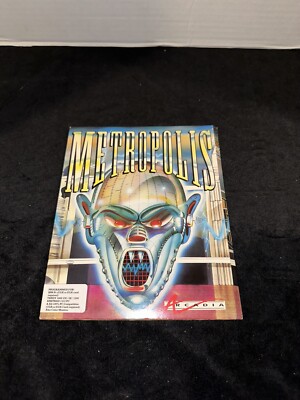 1987 Metropolis Mastertronic Arcadia Computer Game Sci Fi Adventure IBM ...