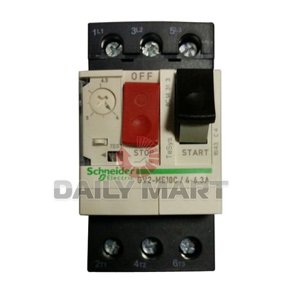 SCHNEIDER GV2-ME10C GV2ME10C 4-6.3A MOTOR CICRCUIT BREAKER SWITCH NEW ...