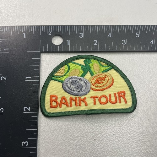 BANK TOUR Patch (Finance Money Cash & Coin) P015 | eBay