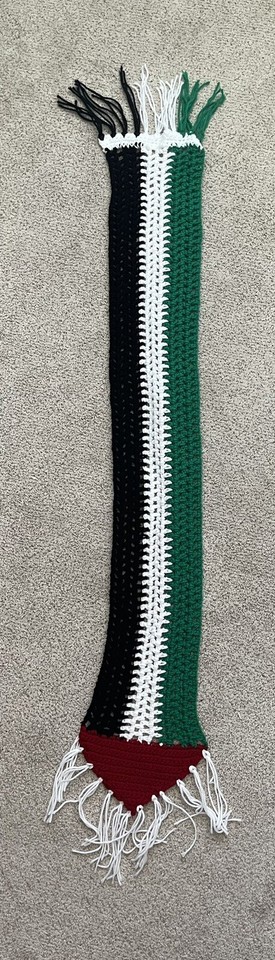 Palestinian Knit Scarf handmade Keffiah | eBay