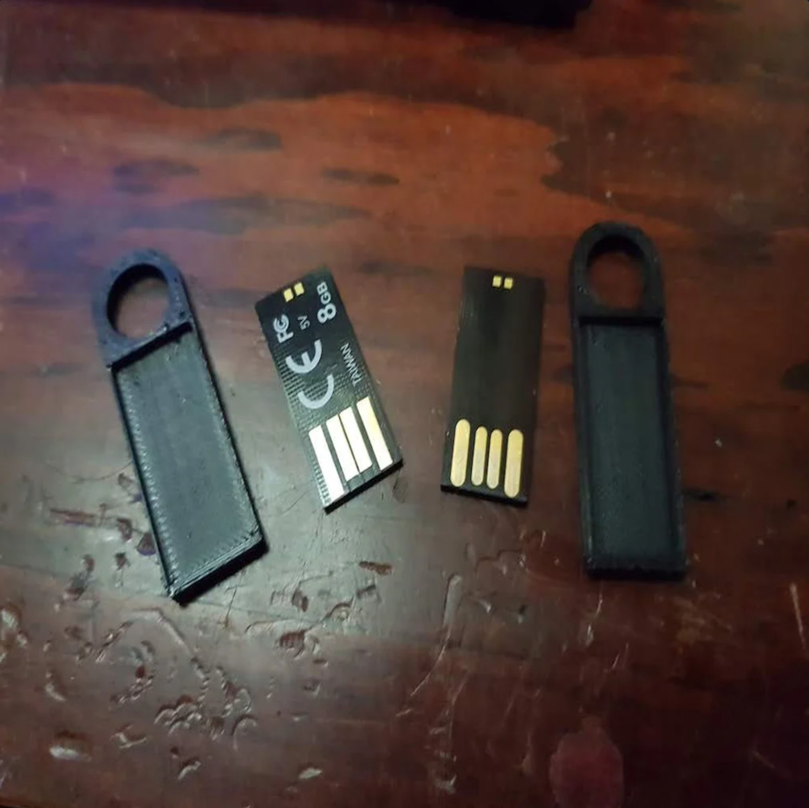 3D Printed USB Flash Drive Replacement Shell- Broken Case Replacement ...