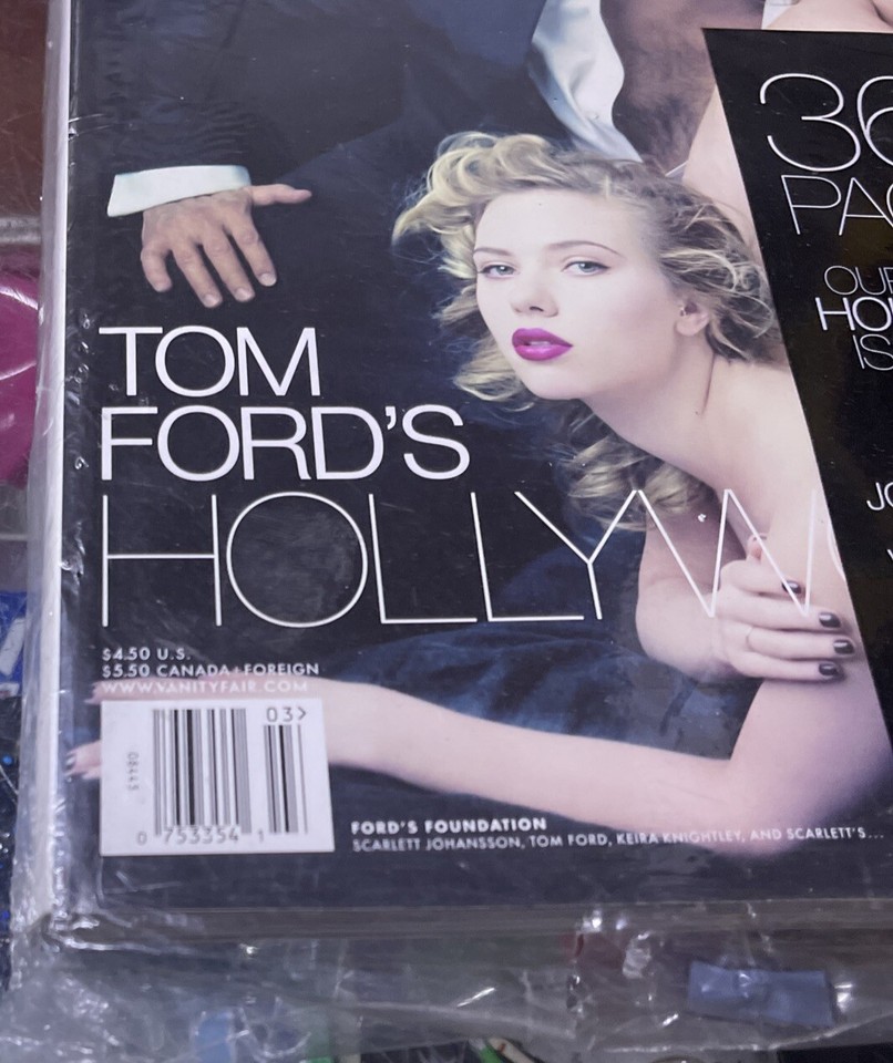 Vanity Fair Magazine March 2006 Tom Ford Keira Knightley Scarlett ...