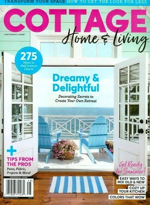 Cottage Home & Living Magazine 275 Ideas August 2023 New | eBay