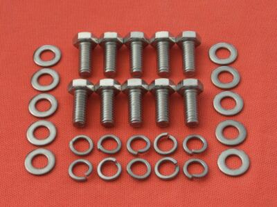 FORD FE series 390 - 428 big block, rocker covers stainless steel hex ...