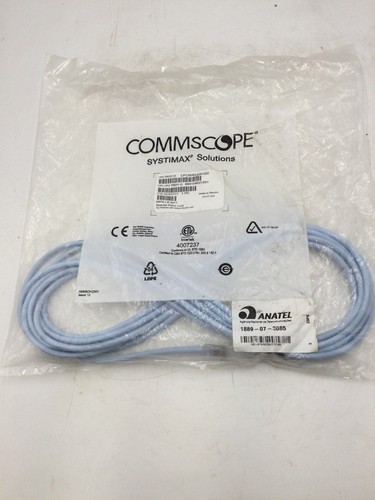 Commscope D8PS-LB-20FT 20 Ft Cable - Blue RJ45 - RJ45 Modular Patch ...
