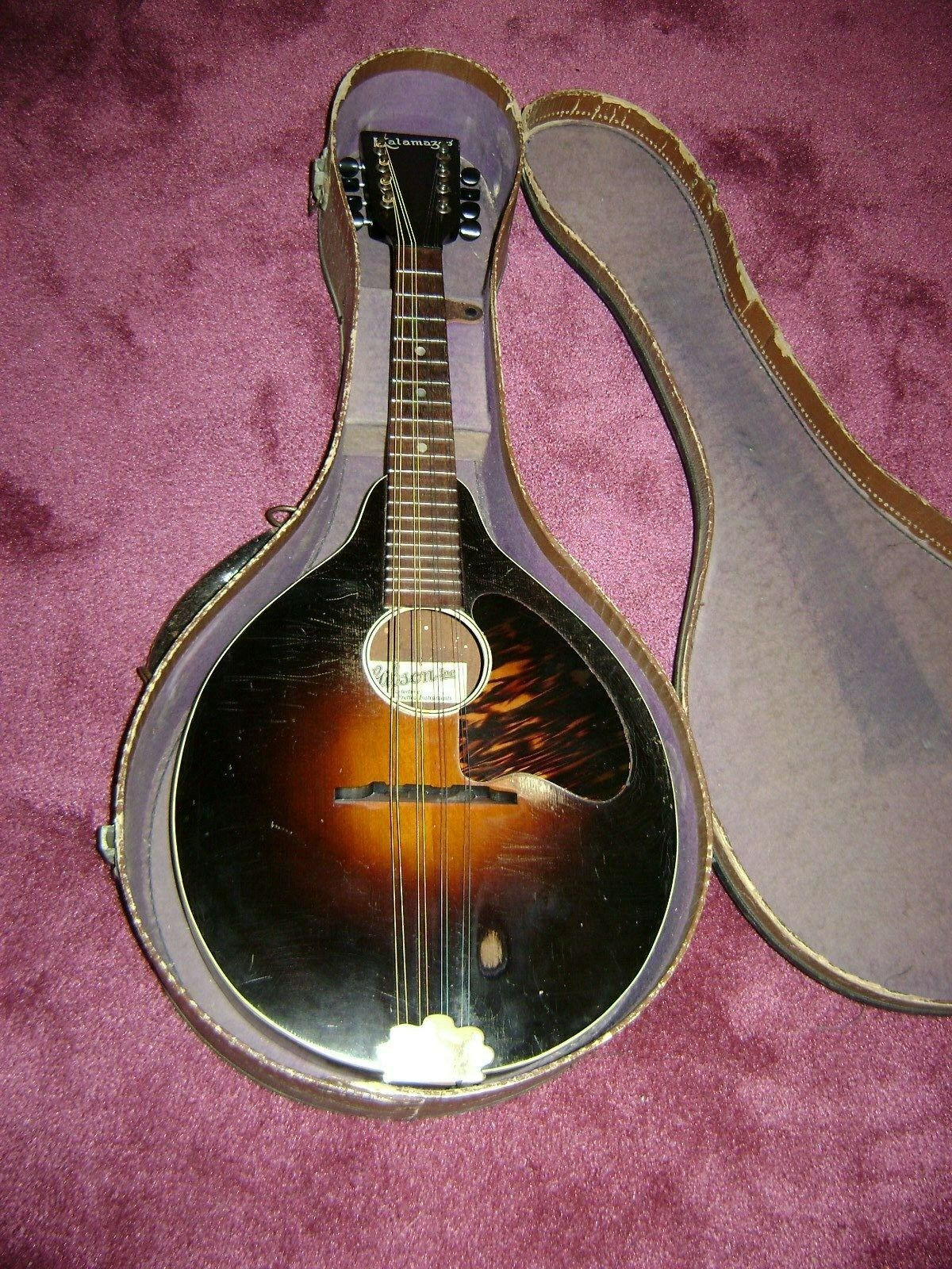 Vintage Kalamazoo 1930s KM-11 Mandolin & Case | eBay