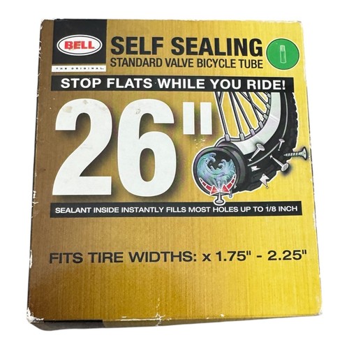 Bell Self Sealing Bicycle Inner Tube Schrader Valve 26" x 1.75 - 2.25 ...