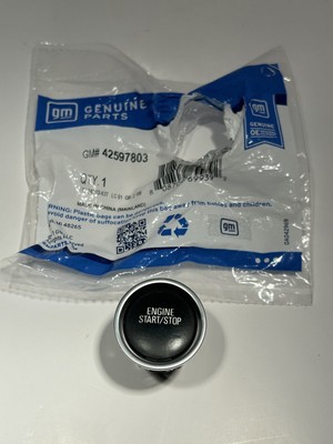 OEM Genuine GM Jet Black Ignition Start Switch 42597803 For Buick ...