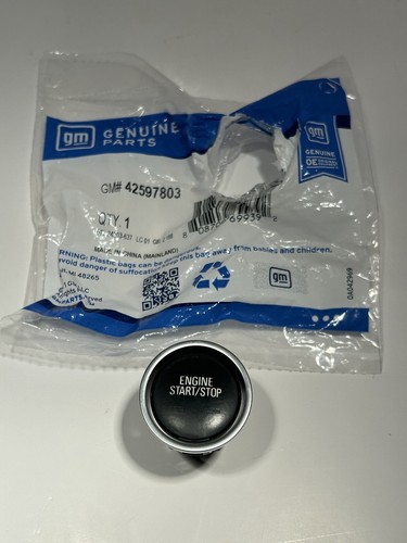 OEM Genuine GM Jet Black Ignition Start Switch 42597803 For Buick ...