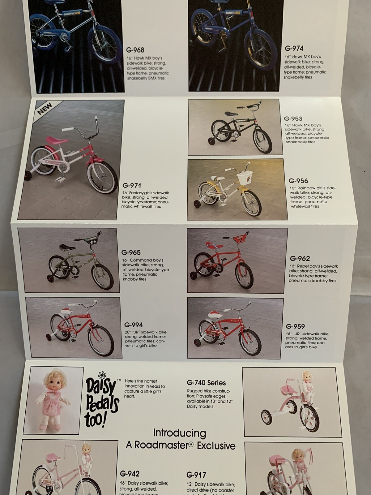 Vintage Original 1983 Roadmaster Bicycle Junior Riding Products ...