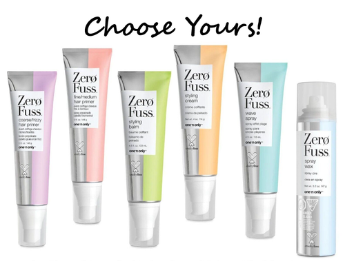 ONE N ONLY - Zero Fuss - Hair Primer/Spray Wax/Styling Cream/Balm/Wave ...