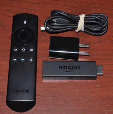 Amazon Fire TV Stick (1st Gen) Media Streamer with Voice Remote W87CUN ...