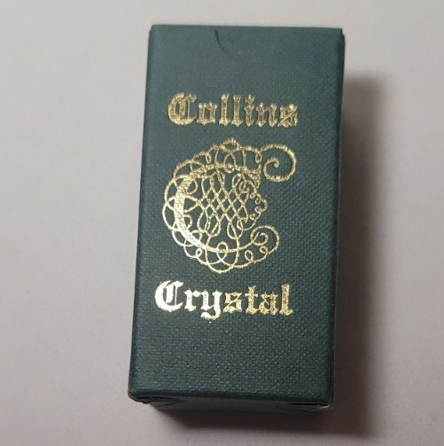 Vtg Scotland Collins Crystal Shot Glass Clan "Walker" Boxed | eBay