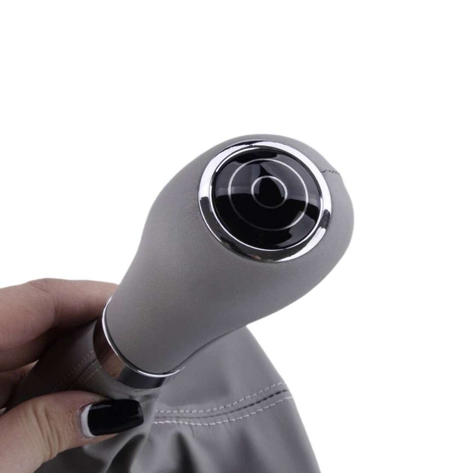 Gear Shift Knob Lever Shifter Boot Fit For Mercedes Benz C-Class W204 ...