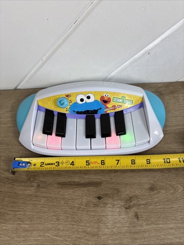 Hasbro Playskool Sesame Street Cookie Monster Keyboard Piano ABC Let's ...