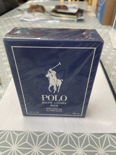 RALPH LAUREN POLO BLUE AFTER SHAVE GEL 125 ML (4.2oz) NEW & SEALED ...