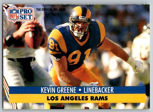 1991 PRO SET KEVIN GREENE LOS ANGELES RAMS #121 | eBay