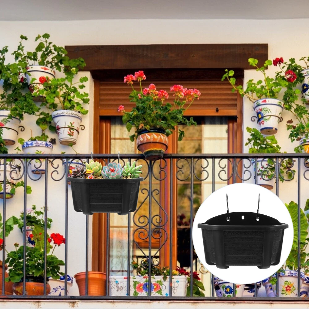 Hanging Flower Pots Balcony