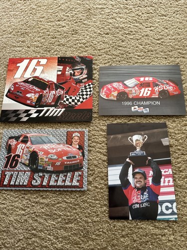 Lot Of Tim Steele NASCAR ARCA Postcards | eBay
