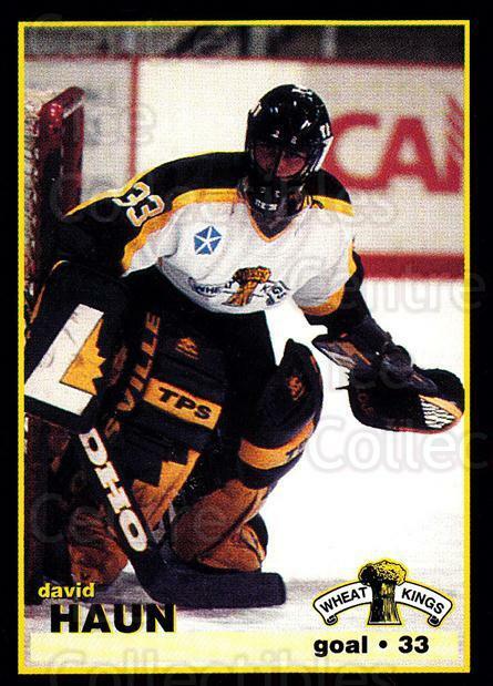 1996-97 Brandon Wheat Kings #2 David Haun | eBay