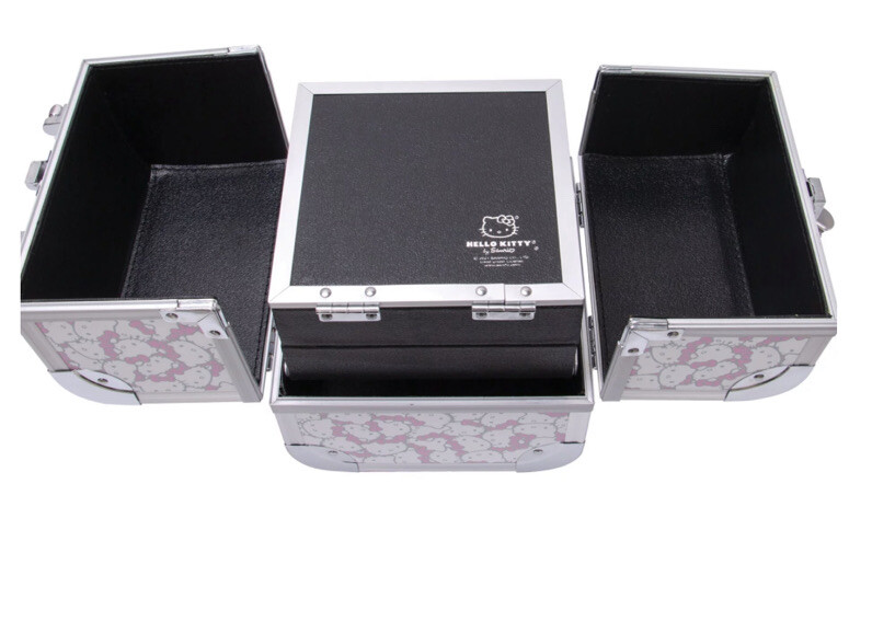 Sanrio Hello Kitty x Impressions Slay Cube Pink Leopard Travel Makeup ...