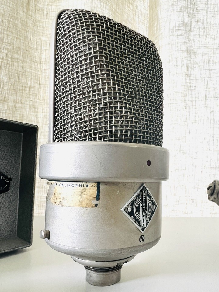 1960s Vintage Neumann M249c M49 Tube Microphone #409 U47 | eBay