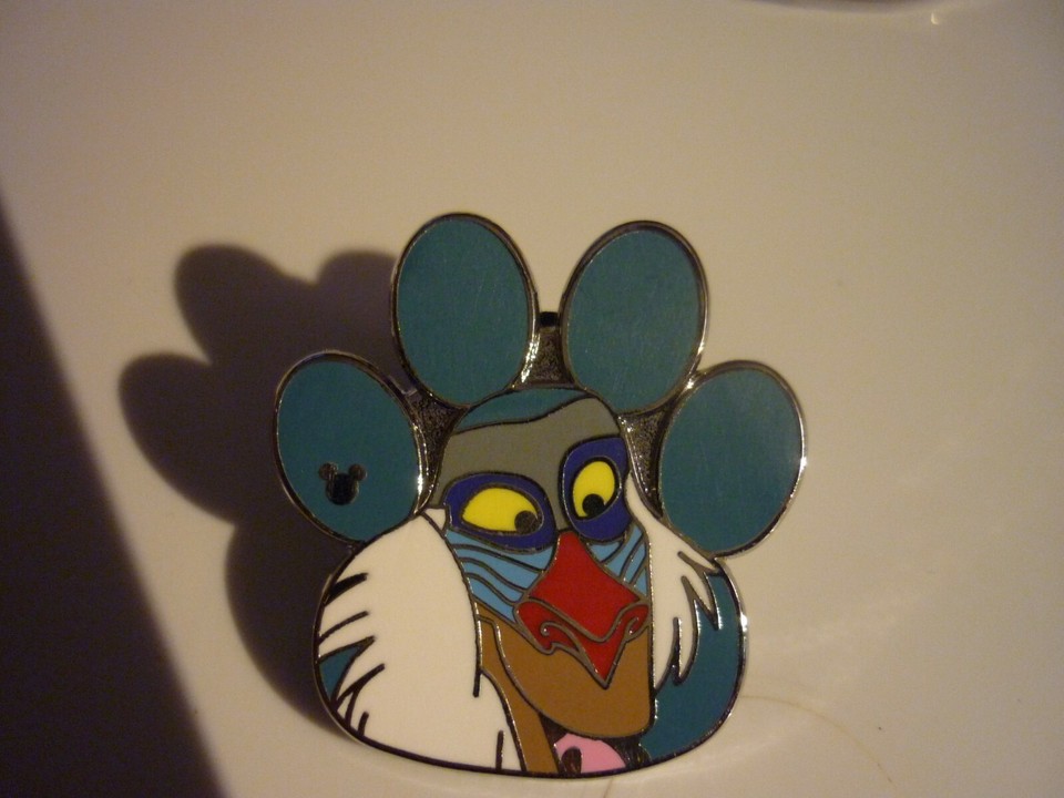 DISNEY HIDDEN MICKEY PIN RATIFIKE LION KING PAW PRINT 2017 PRETTY BLUE ...