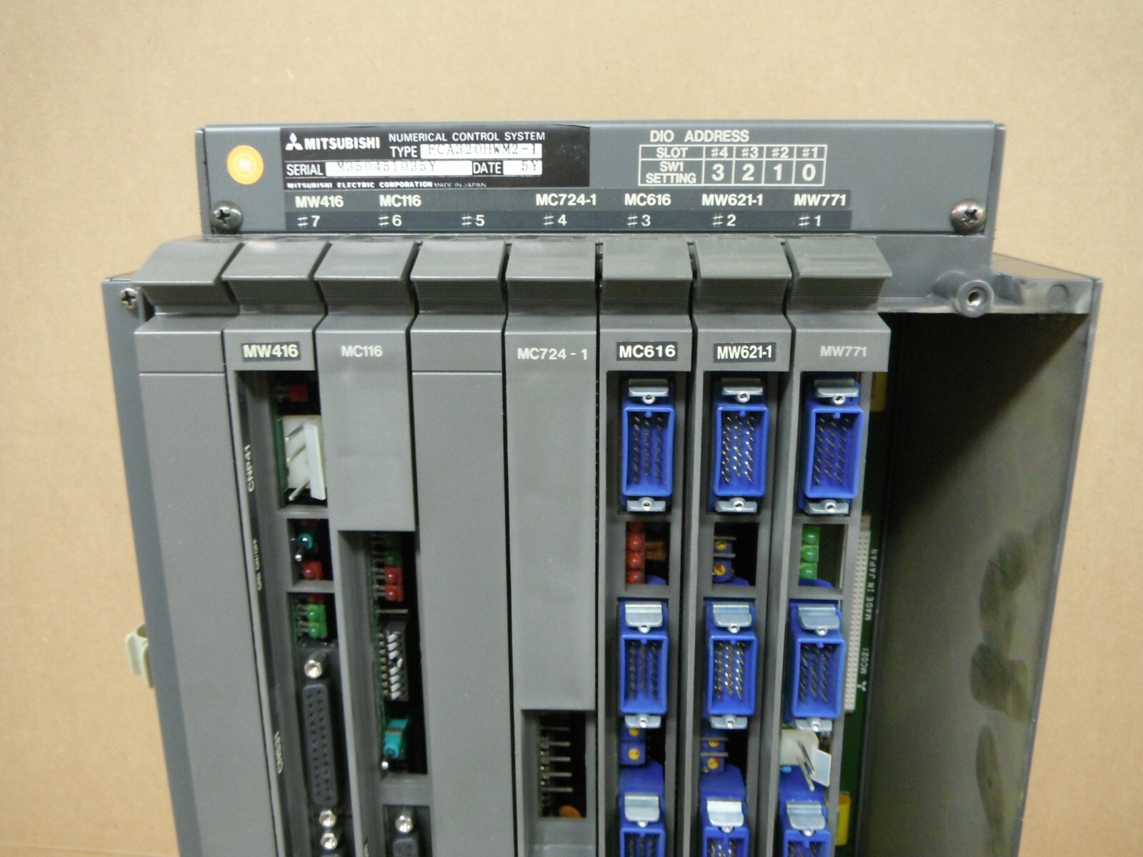 EDM Mitsubishi CX20 NUMERICAL CONTROL SYSTEM FCA320HWM2-1 servo board ...